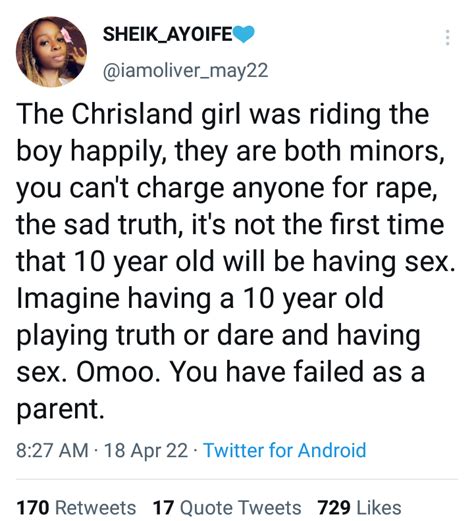 Lagos Shuts Down Chrisland School Indefinitely Over Sex Tape Of Minors