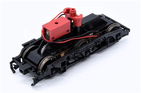 Bachmann Spares Class 47 Blk Complete Bogie 3 White Stripes On Wheels