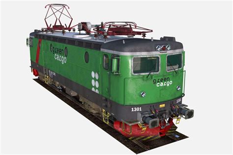 Swedish Electric Locomotive Rc4 Sj 3d Model By Promodels