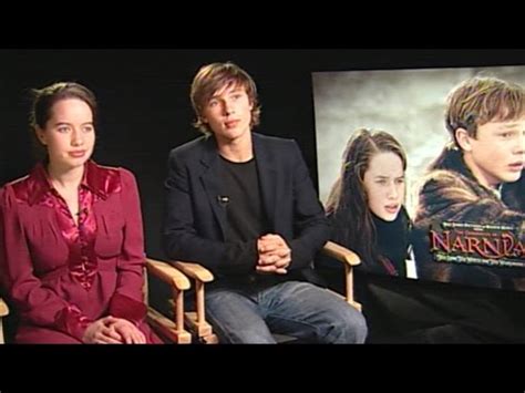 The Chronicles Of Narnia Interview Youtube
