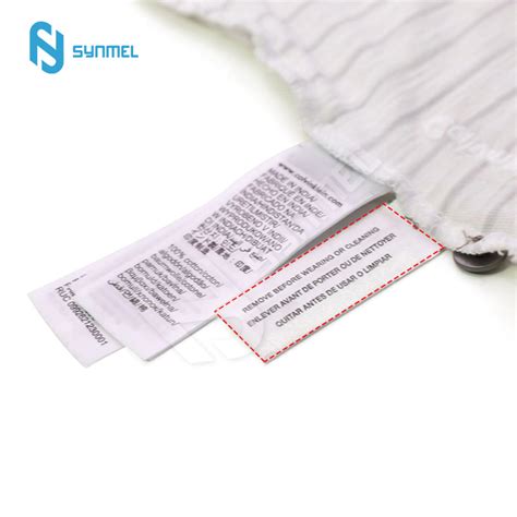 Security Am Sewing Label Manufacturers And Suppliers Synmel