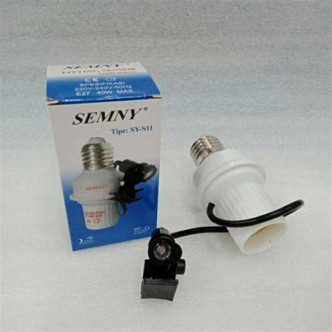 Jual Fitting Lampu Sensor Fitting Sensor Fitting Lampu Otomatis