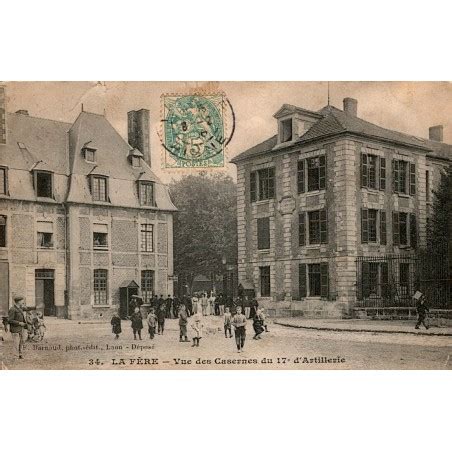 02800 LA FERE VUE DES CASERNES DU 17E D ARTILLERIE
