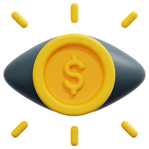 Vision 3d Render Icon Illustration 21617369 Png