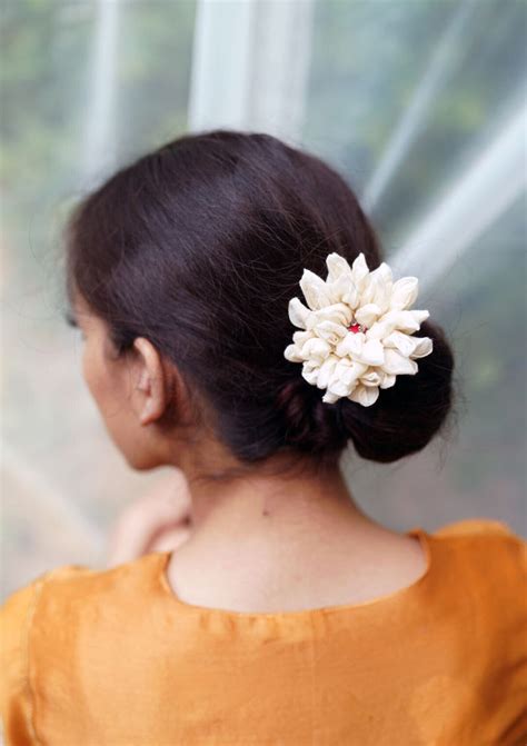 Floral Hair Pin Clip