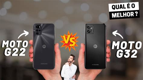 Moto G22 vs Moto G32 Qual é o MELHOR Comparativo YouTube
