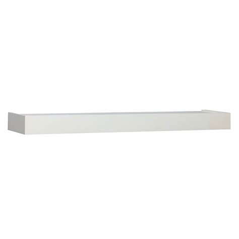 Knape And Vogt 0140 36wt John Sterling Floating Shelf 36 Inch White