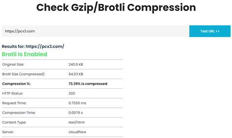Enable Brotli Compressing Using Htaccess File Pc 3