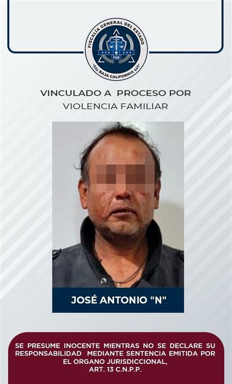 Obtiene FGE vinculación a proceso para imputado por violencia familiar