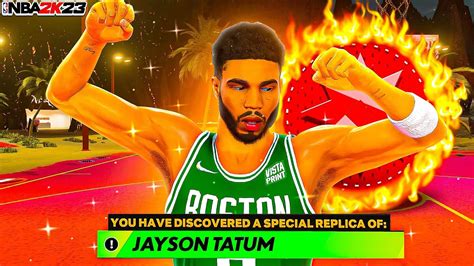 JAYSON TATUM BUILD IS OVERPOWERED NBA 2K23 YouTube