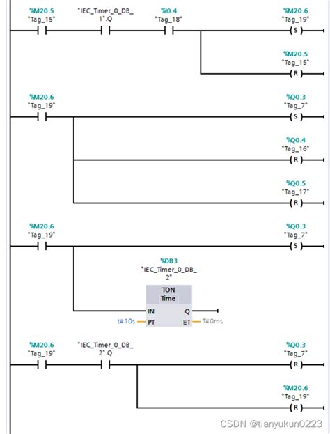 Plc S7 1200实验（烟台理工学院plc实验）（bcd码显示，十字路口交通灯，机械手，多液体混合，）plcbcd码双位显示控制 Csdn博客