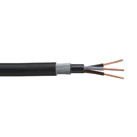 160mm 4c Stranded Bare Copper Xlpe Pvc 6001000v Armoured Power Cable