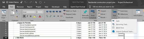 How To Create Recurring Tasks In MS Project