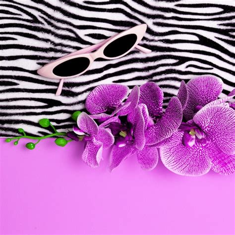 Premium Photo Fashion Pink Sunglasses Stylish Accessories Concept