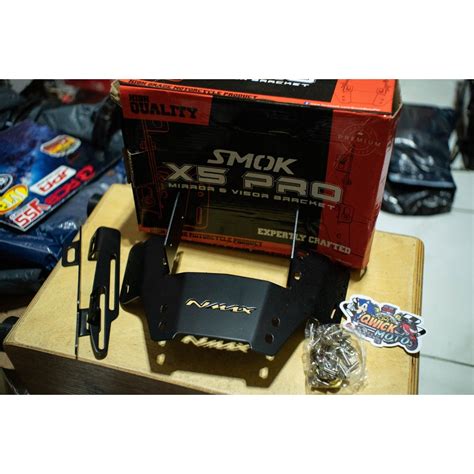 Smok X5 Side Mirror Bracket Nmax V1 And Nmax V2 Shopee Philippines