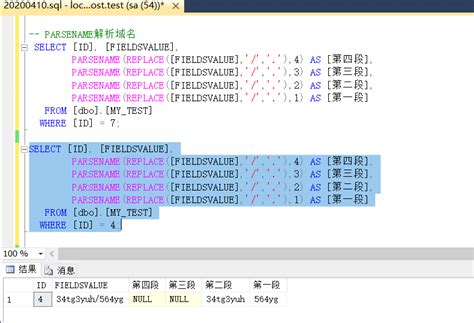 Sqlserver根据特定字符截取字符串 Undefinded 博客园