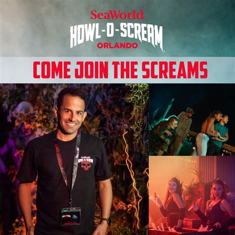 Howl O Scream Kicks Off Tonight Seaworld Florida Careers