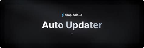 Github Simplecloudappauto Updater