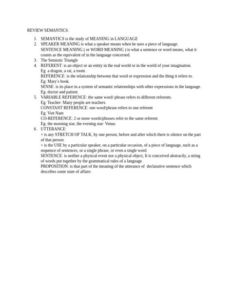 Review Semantics Pdf