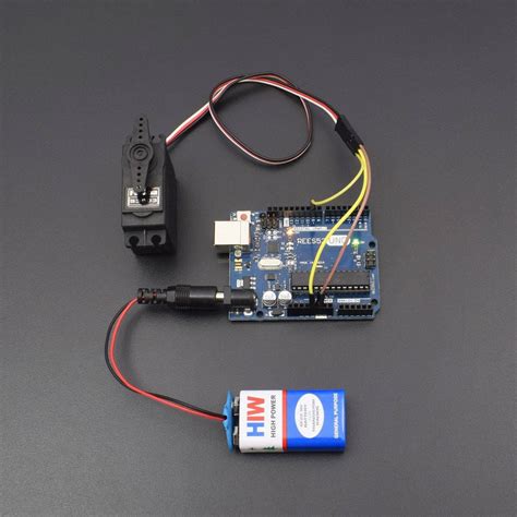 Testing A Servo Motor Interfacing With Arduino Uno Rees52