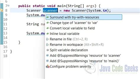Closing Scanner Java Example Java Code Geeks