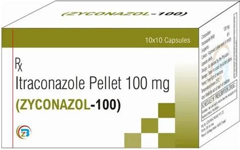 Itraconazole Pellet Capsules For Clinical Packaging Type Box At Rs Box In Sas Nagar
