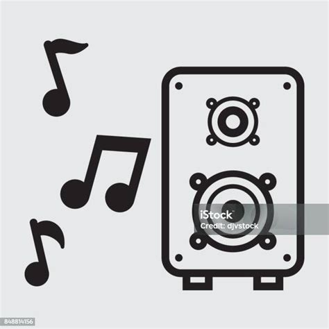 스피커 디자인에 대 한 평면 그림 구도에 대한 스톡 벡터 아트 및 기타 이미지 구도 날씨 녹음실 Istock