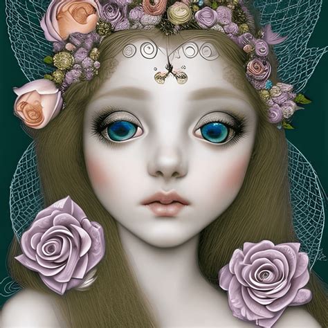 Whimsical Goddess Girl · Creative Fabrica