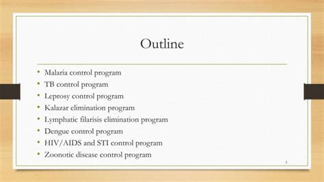 Milestones Of Communicable Disease Program In Nepal Pptx