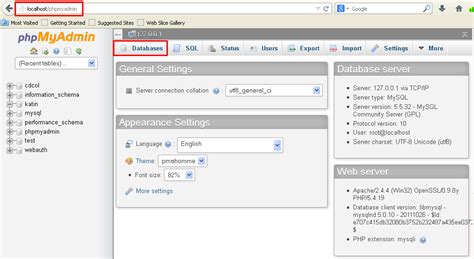 Как в Phpmyadmin добавить картинку на сайт Как создается база данных