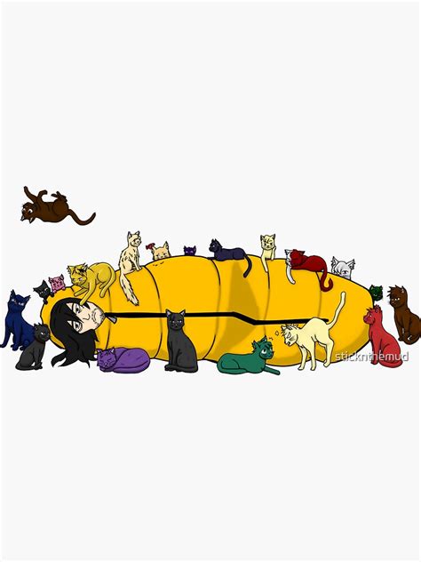 Aizawa And Class 1 A Cats Sticker For Sale By Sticknthemud Redbubble