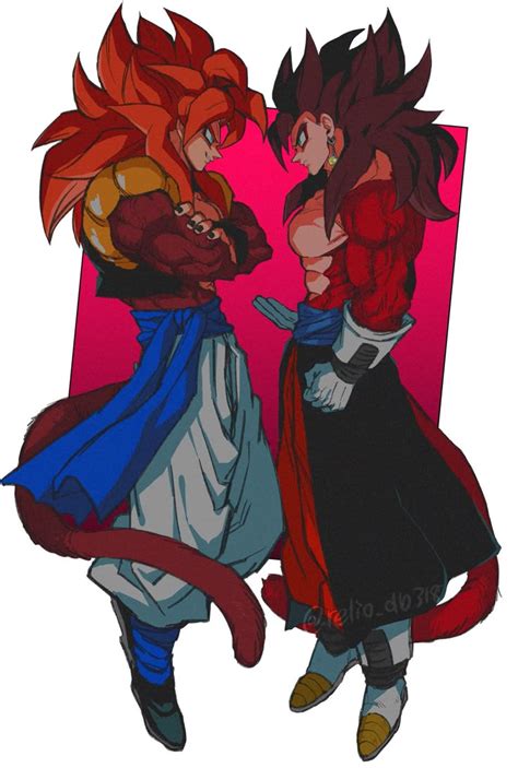 Gogeta Y Vegetto Ssj4