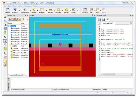 Surface Plasmon Resonant Nanolithography Ansys Optics