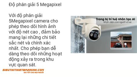 Camera Ip Wifi Imou Cruiser Ipc Gs Ep M We Mp Xoay Ngo I Tr I Ch Nh H Ng Si U Th Thi T B