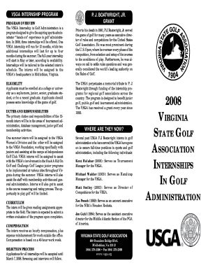 Fillable Online Elon Internship Brochure Pmd Elon University Elon