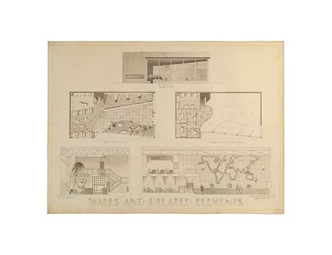 Architectural Presentation Drawing Drawings Wall Art All The Decor