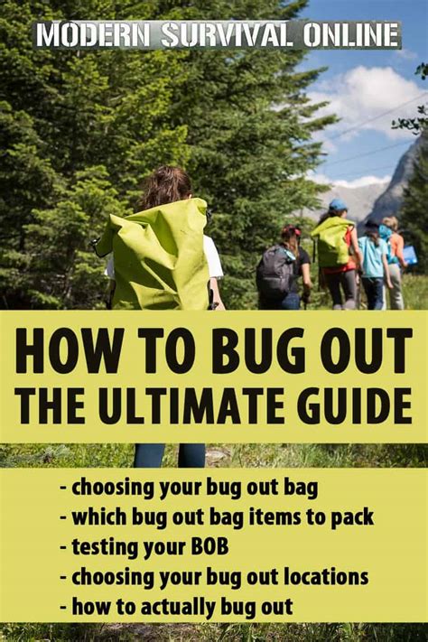 How to Bug Out - The Ultimate Guide - Modern Survival Online