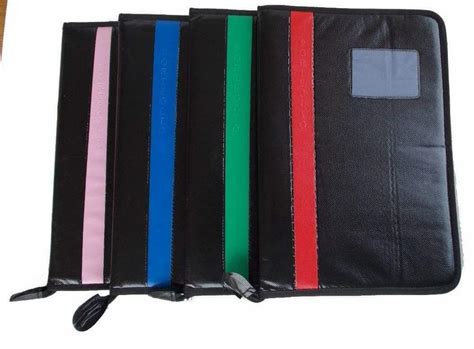 Black A4 Leather Plain Portfolio File For Office At ₹ 65 Piece In New