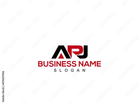 Creative Arj Logo And Letter Ar Logo Icon Vector Image Design For Your