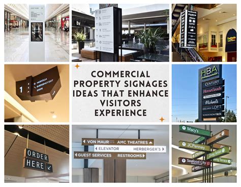 Commercial Property Signage 146 Ideas That Enhance Visitor Experience