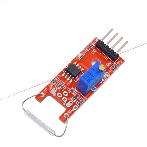 Reed Sensor Module Magnetron Module Reed Switch Magnetron Switch Red
