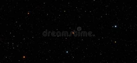 Night Sky Background Colorful Stars Stock Illustration Illustration