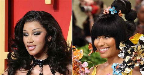 Cardi B Denies Throwing Shade At Nicki Minaj With Maternity Shoot Us