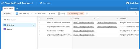 Auto Forward Emails To Airtable With Outlook Taskrobin Blog