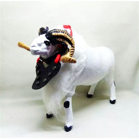 Jual Miniatur Domba Adu Khas Garut Dari Kayu Mainan Domba Garut Adu
