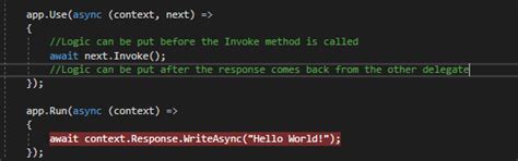 how to build custom middleware components in core by