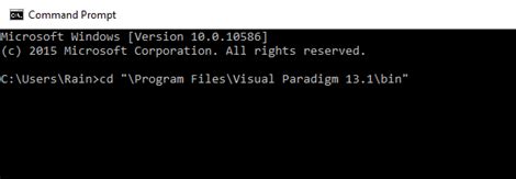 Launch Visual Paradigm With Specific Diagram Opened Visual Paradigm