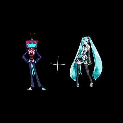 Hatsune Vox Hazbinhotel Hatsunemiku