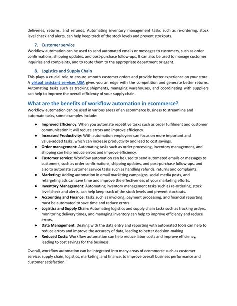 Ppt The Definitive Guide On Workflow Automation Ideas For Ecommerce