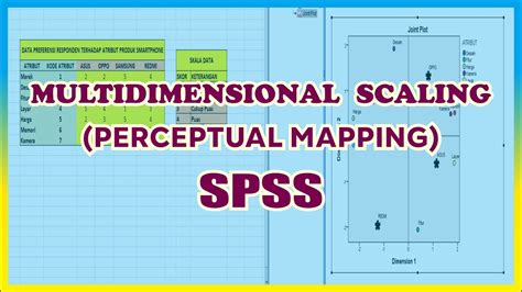Multidimensional Scaling Mds Dengan Spss ️ Perceptual Mapping Spss ‼️ Youtube